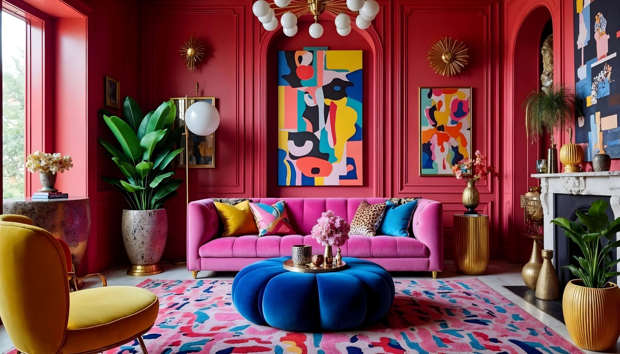 Drench your space in colour: the return of maximalism - To Build